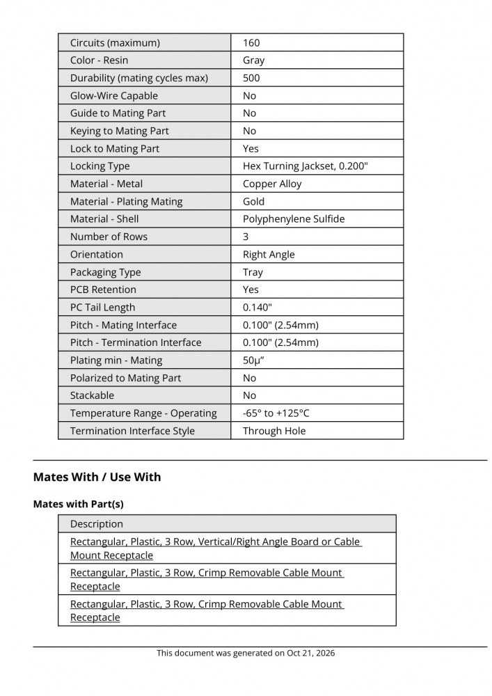 WG160PR9JTB product document image, page 2