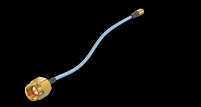 Samtec SMP-PF-P-GF-ST-TH2 Coaxial RF Connector Assembly
