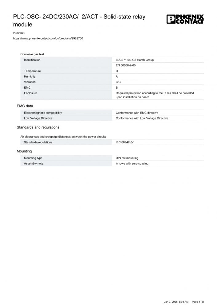 Phoenix Contact 2982760 document page 4