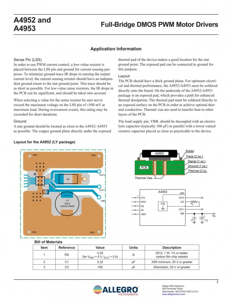 A4952 datasheet page 7