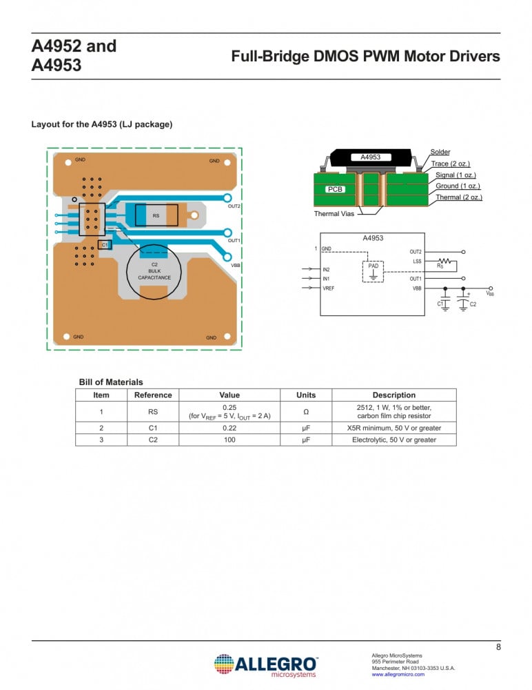 A4952 datasheet page 8
