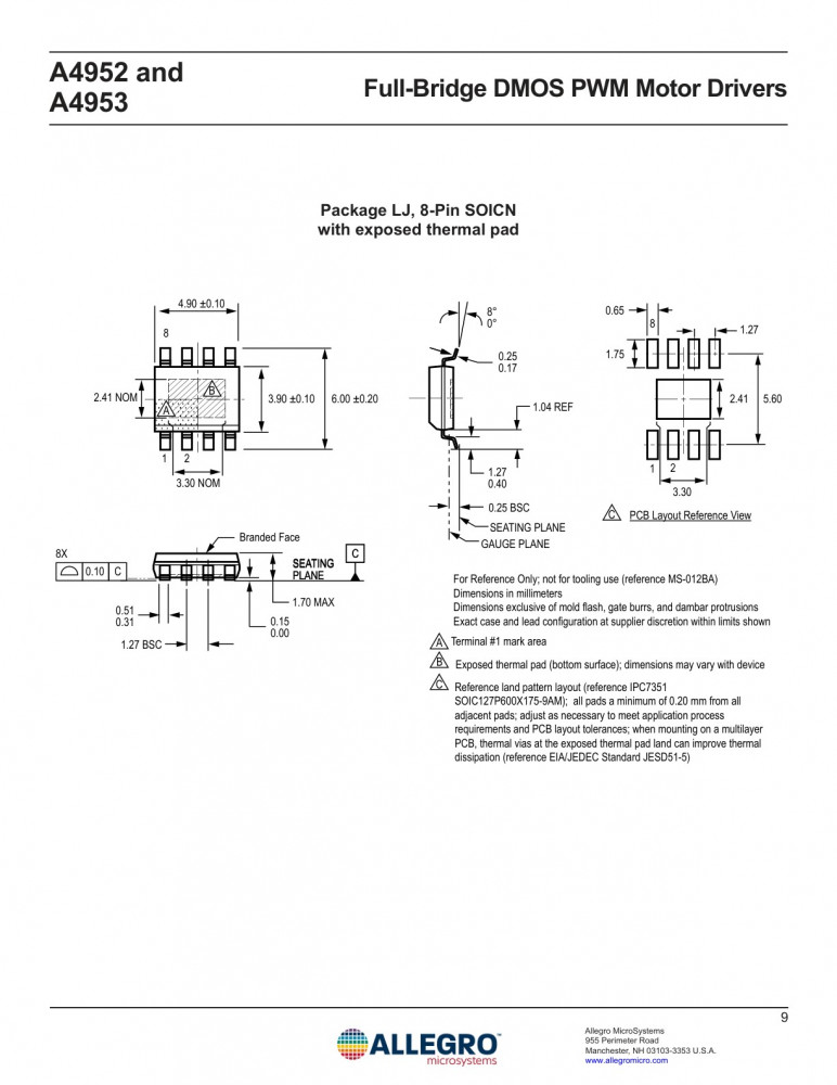 A4952 datasheet page 9