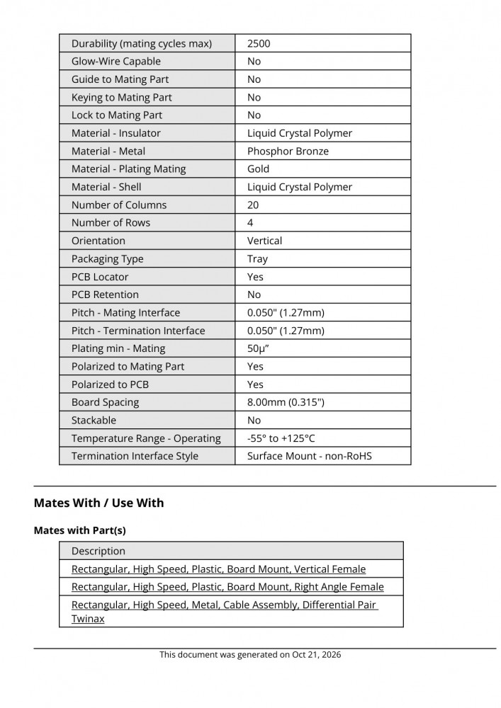 VSM-04-20-080-50-10 product document preview, page 2
