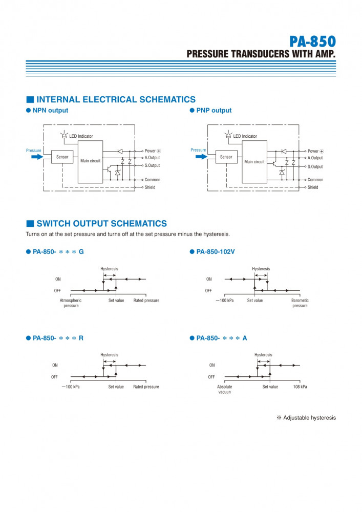 PA-850 technical document page 5