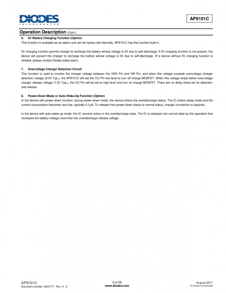 AP9101C datasheet page 8