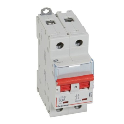 Remote trip head isolating switch DX3-IS 2 pole 63A for sale