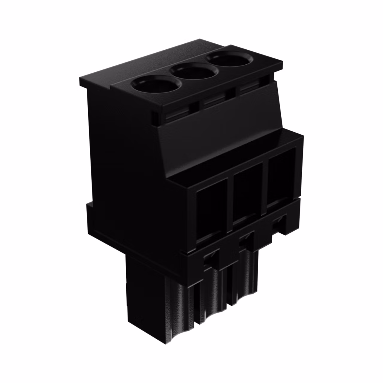 3.50mm Pitch Eurostyle Vertical Plug, Rear Wire Entry, 3 Circuits for sale
