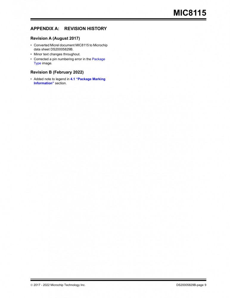 MIC8115 datasheet page 9