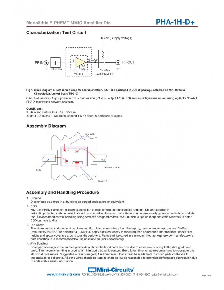 PHA-1H-DG+ datasheet page 4