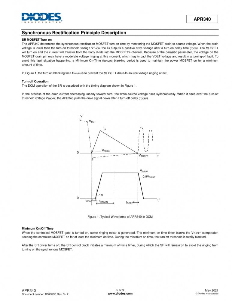 APR340W6-7 datasheet page 5