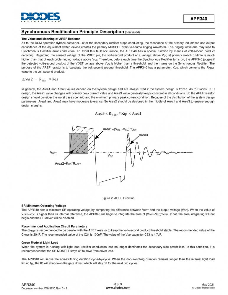 APR340W6-7 datasheet page 6