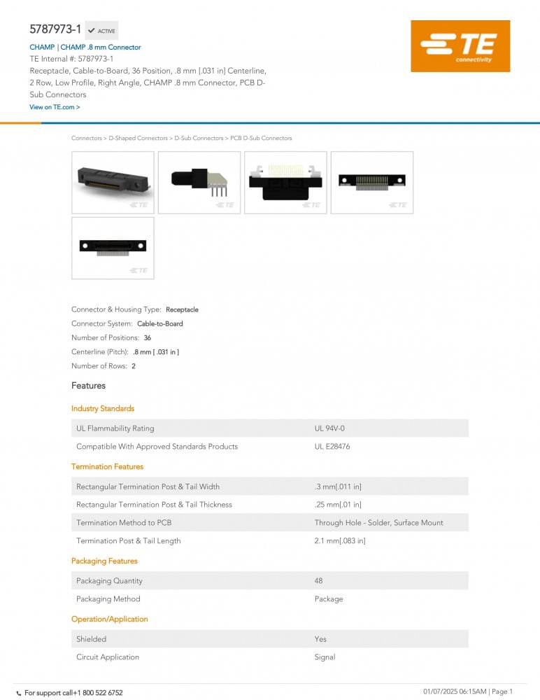 5787973-1 technical document page 1