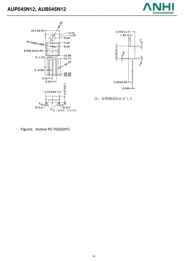 AUB045N12 datasheet page 10