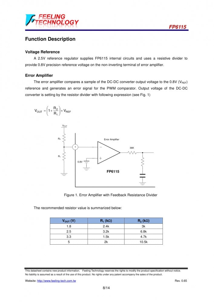 FP6115DR-G1 datasheet page 8
