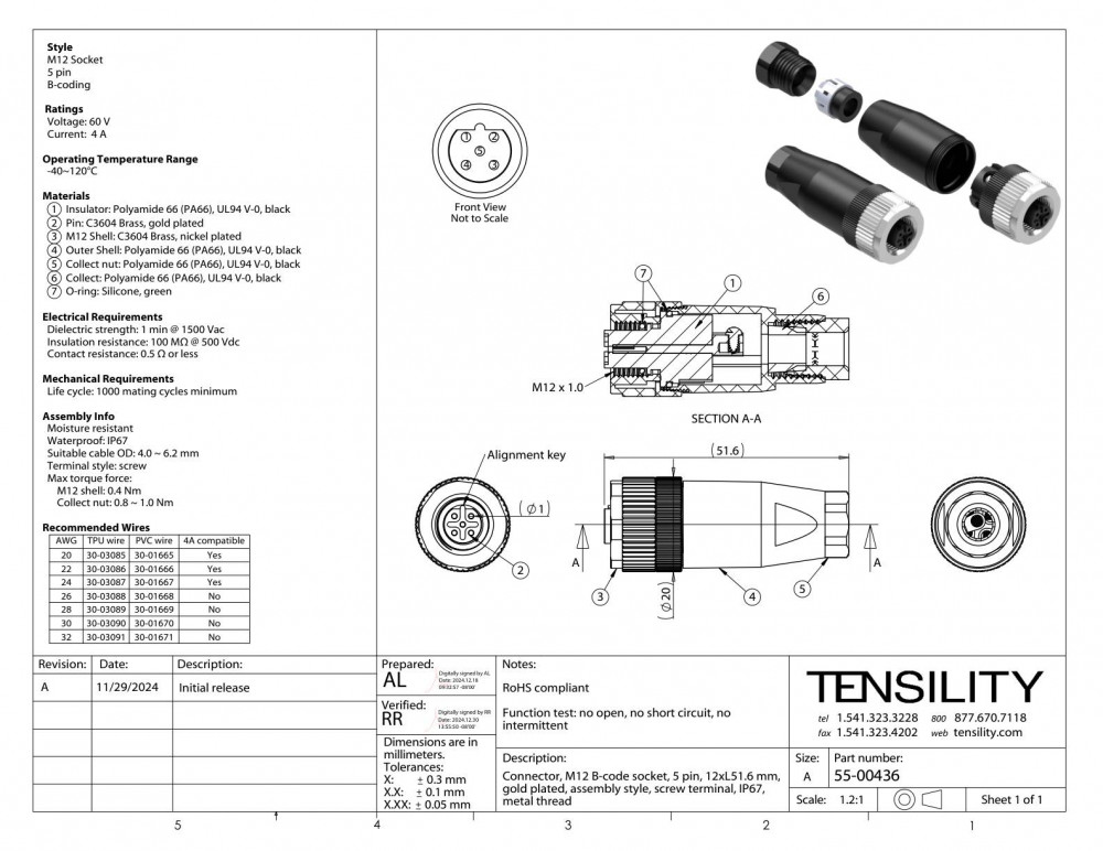 55-00436 product drawing preview
