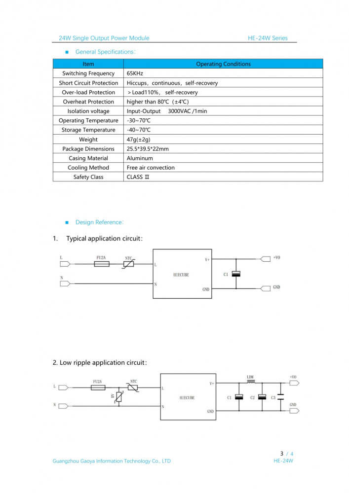 HE05P15LRN datasheet page 3