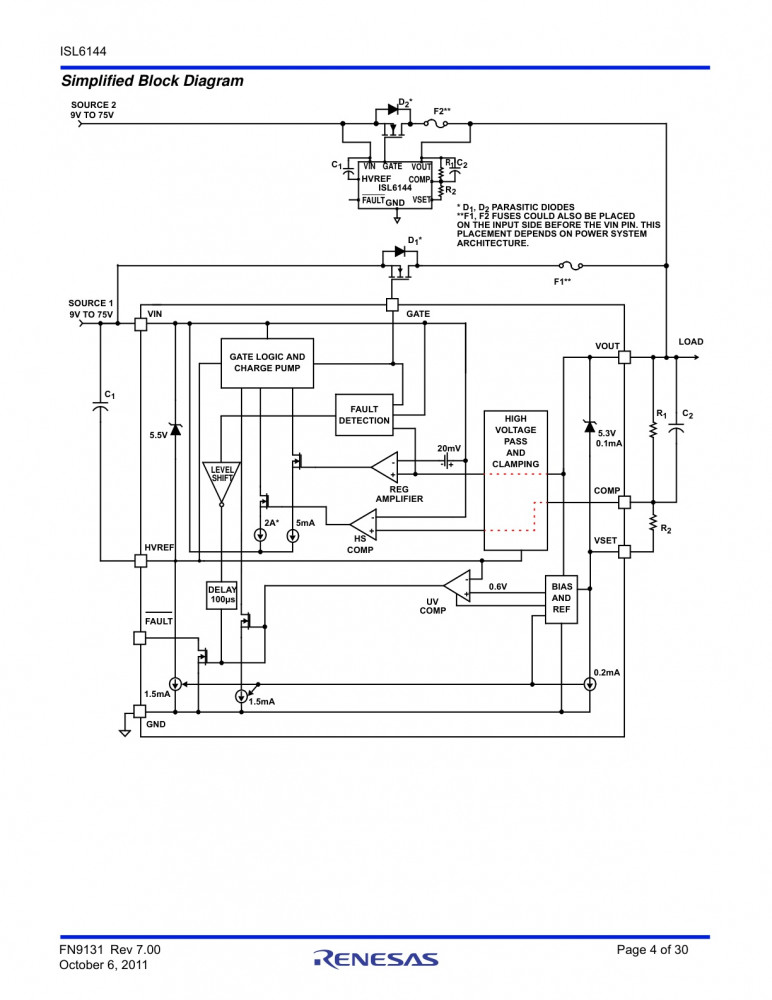 ISL6144 datasheet page 4