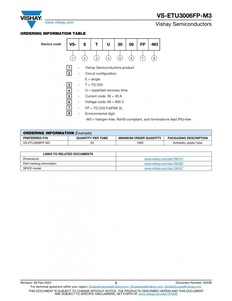 VS-ETU3006FP-M3 datasheet page 5