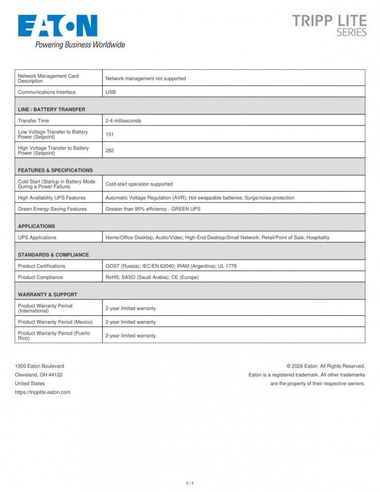 OMNIVSINT1500XL document page 5