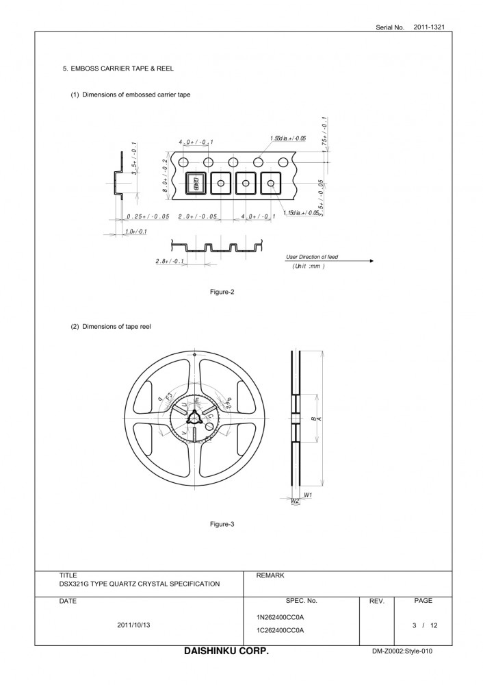 DSX321G specification page 4