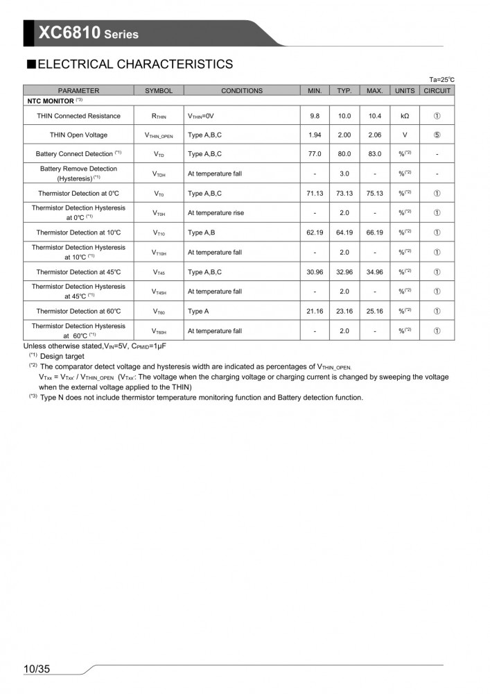 XC6810A42J0R-G datasheet page 10