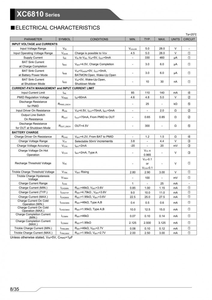 XC6810A42J0R-G datasheet page 8
