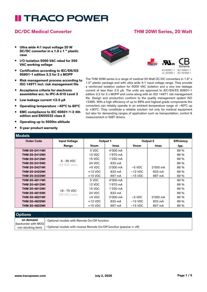 THM 20WI technical document image 1