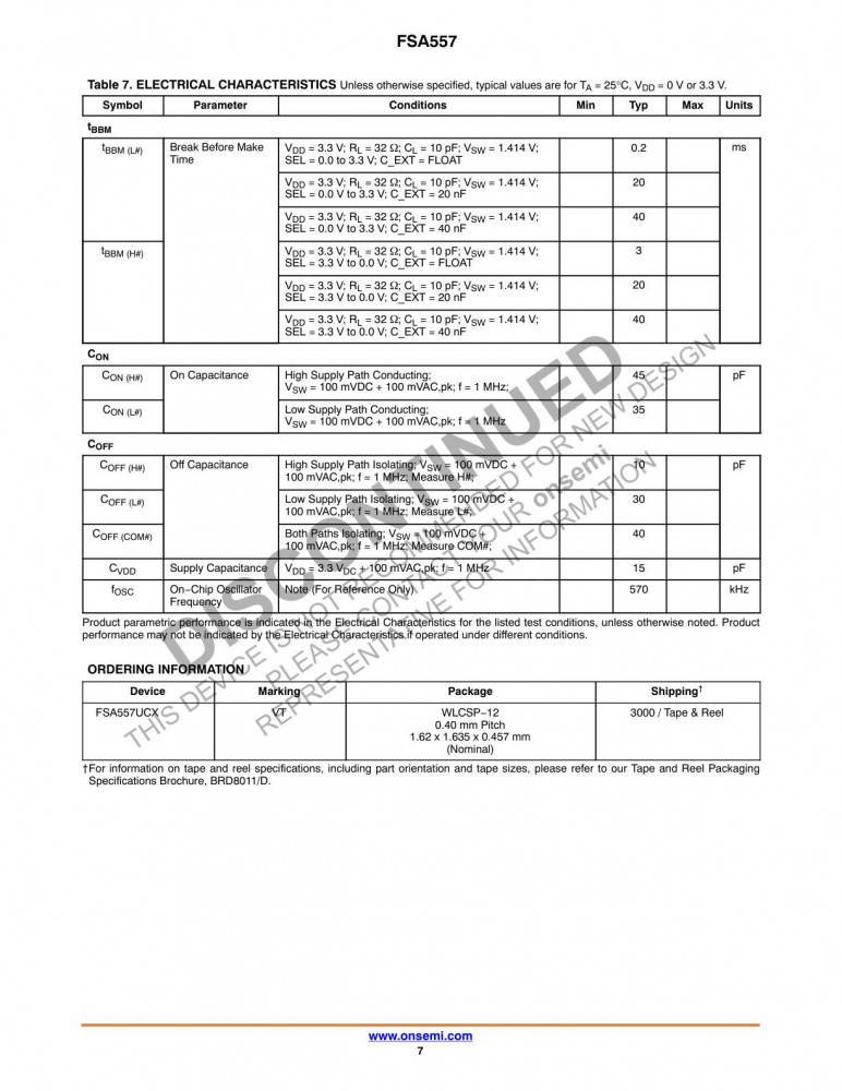 FSA557 technical document page 7