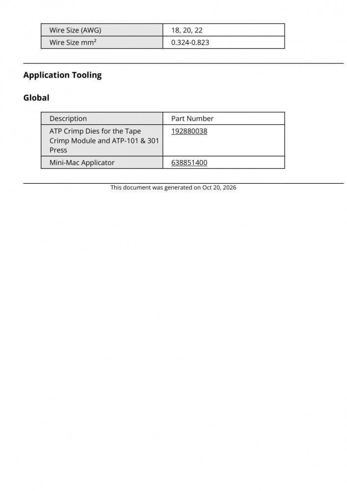 MOLEX 190770008 product document image 3
