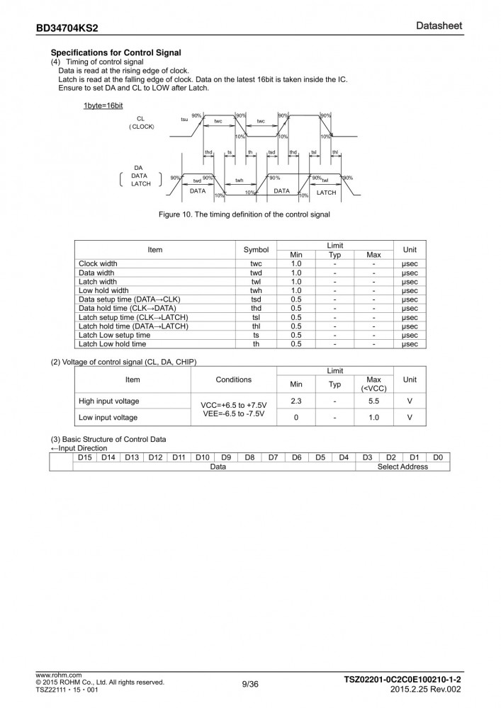 BD34704KS2 document preview, page 9