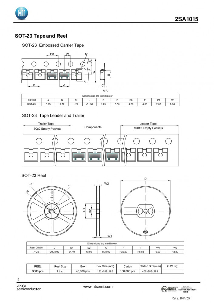 2SA1015 datasheet page 4