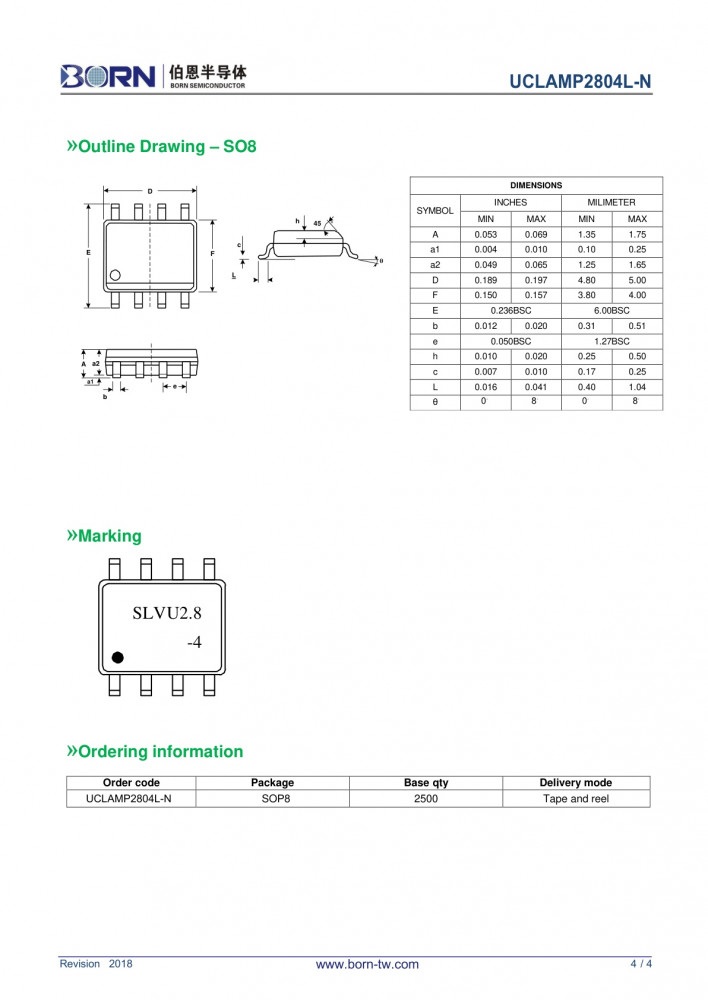 UCLAMP2804L-N datasheet page 4