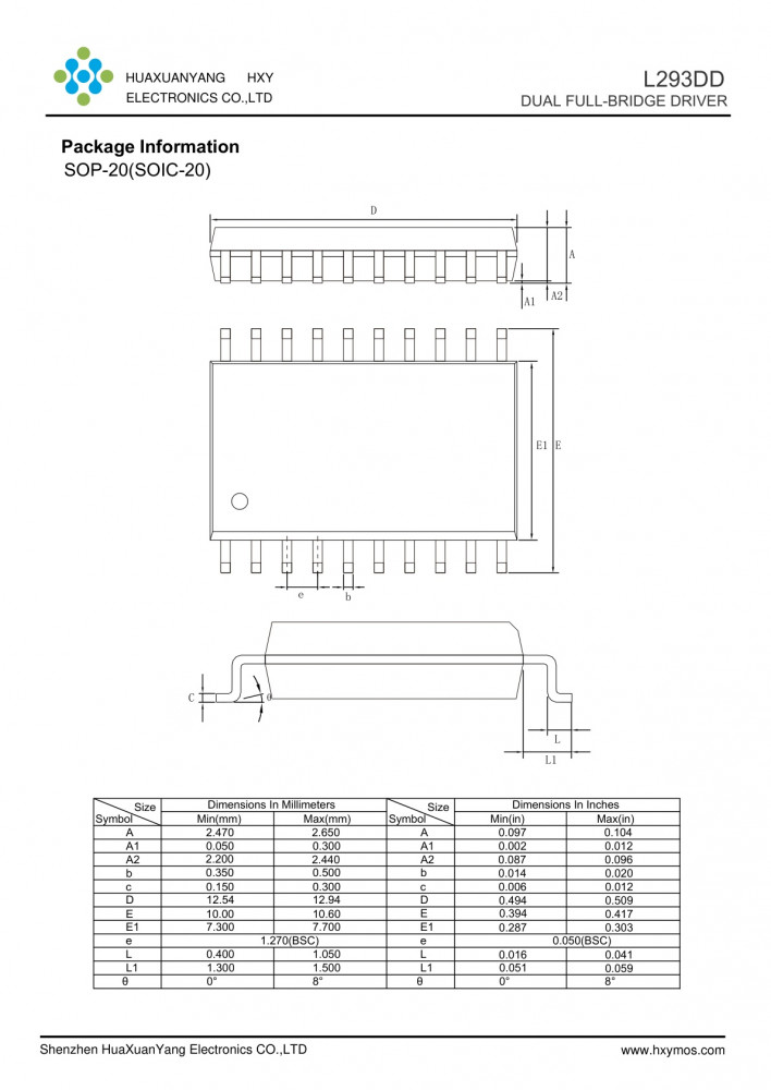 L293DD-HXY datasheet page 6