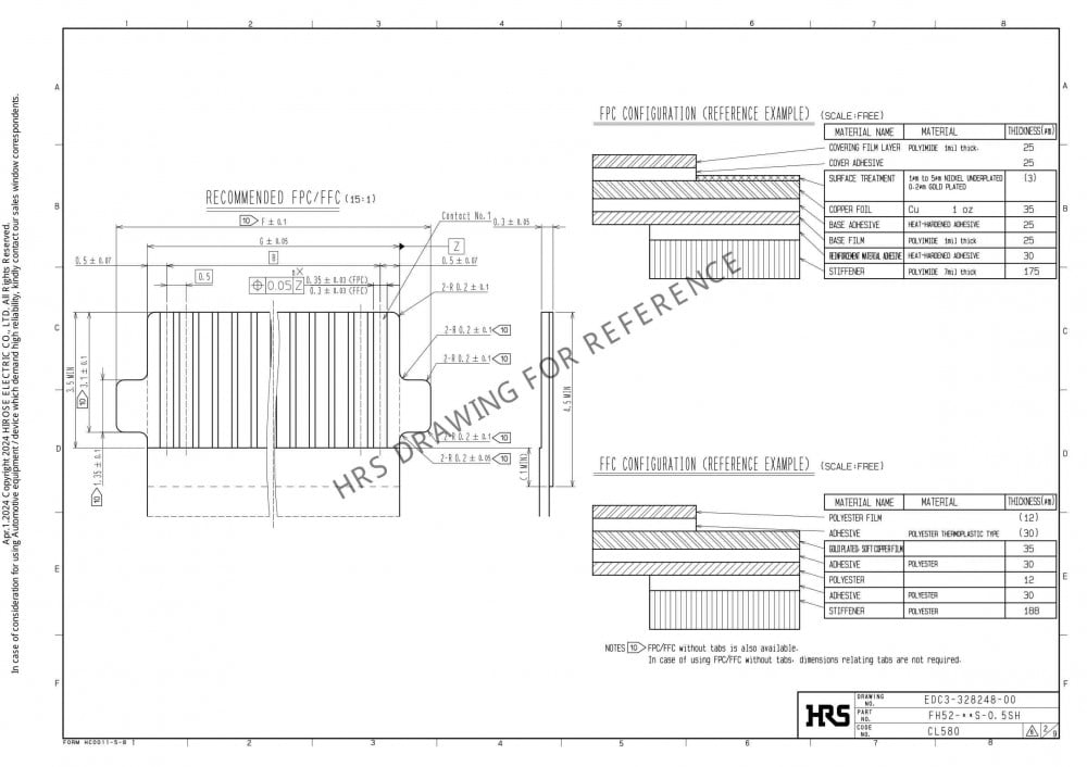 FH52 technical document page 2