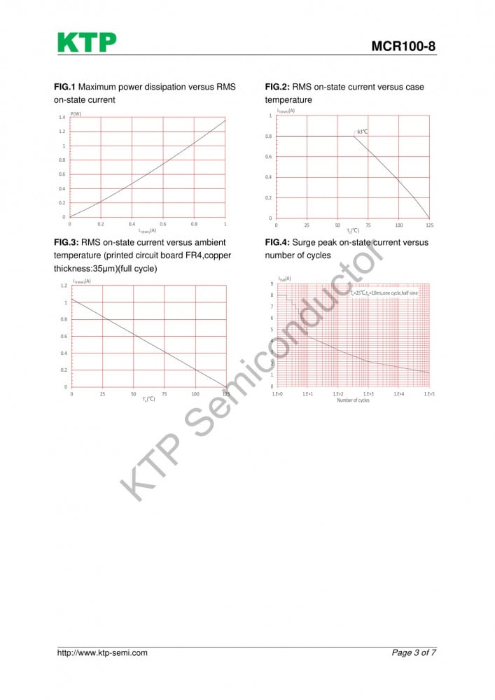 MCR100-8 datasheet page 3