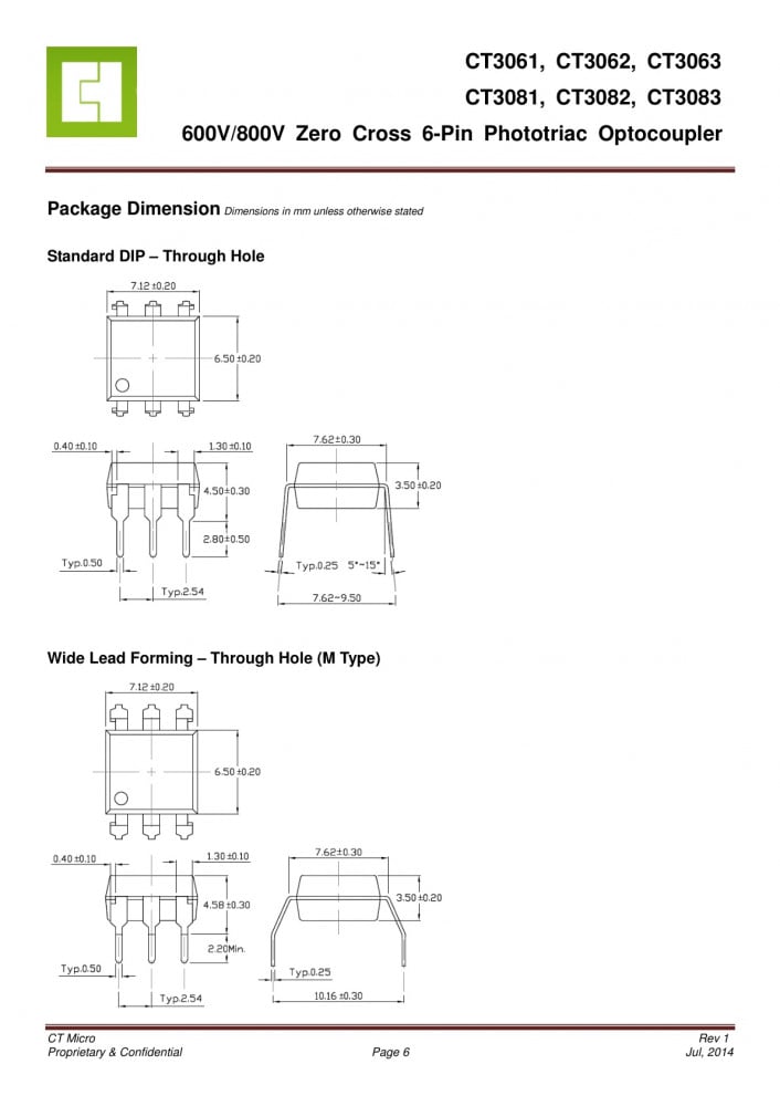 CT3063 datasheet page 6