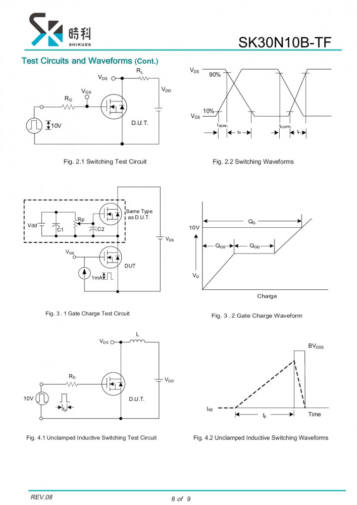 SK30N10B-TF datasheet page 8