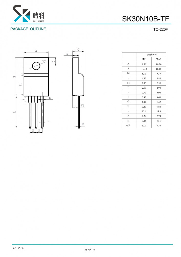 SK30N10B-TF datasheet page 9