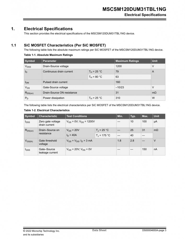 MSCSM120DUM31TBL1NG document page 3
