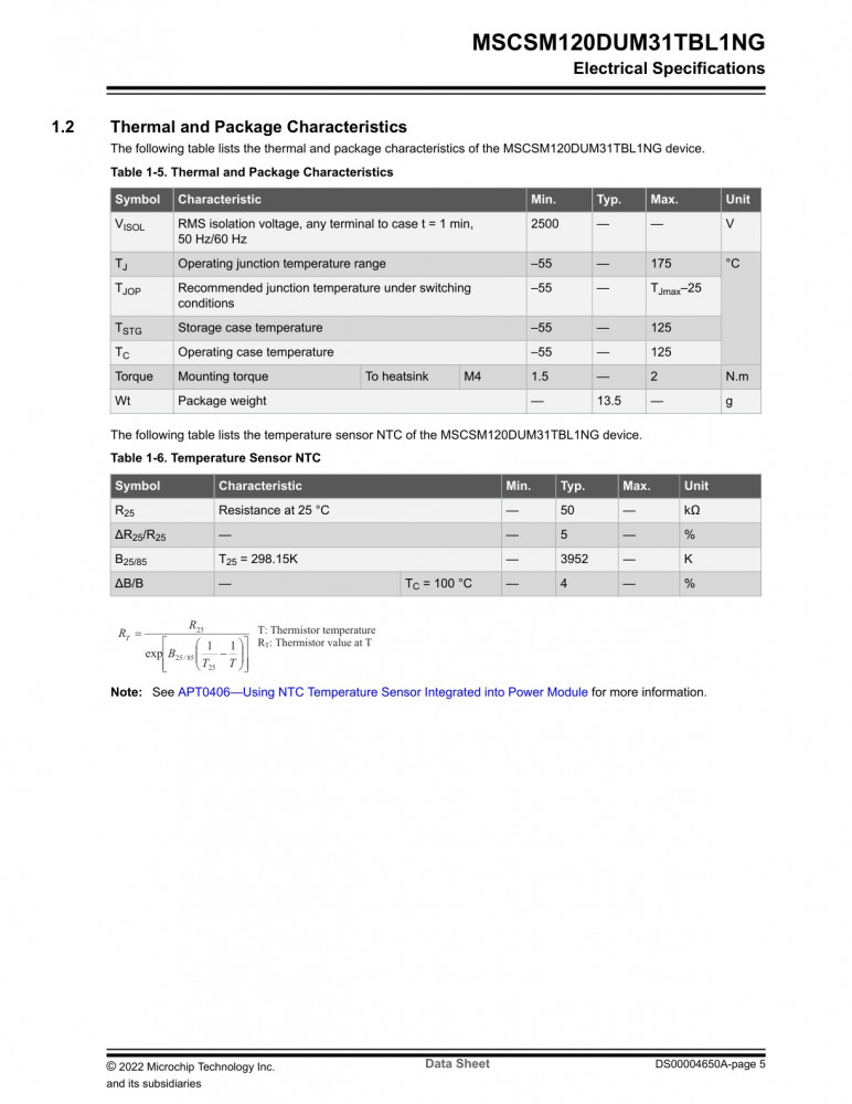 MSCSM120DUM31TBL1NG document page 5