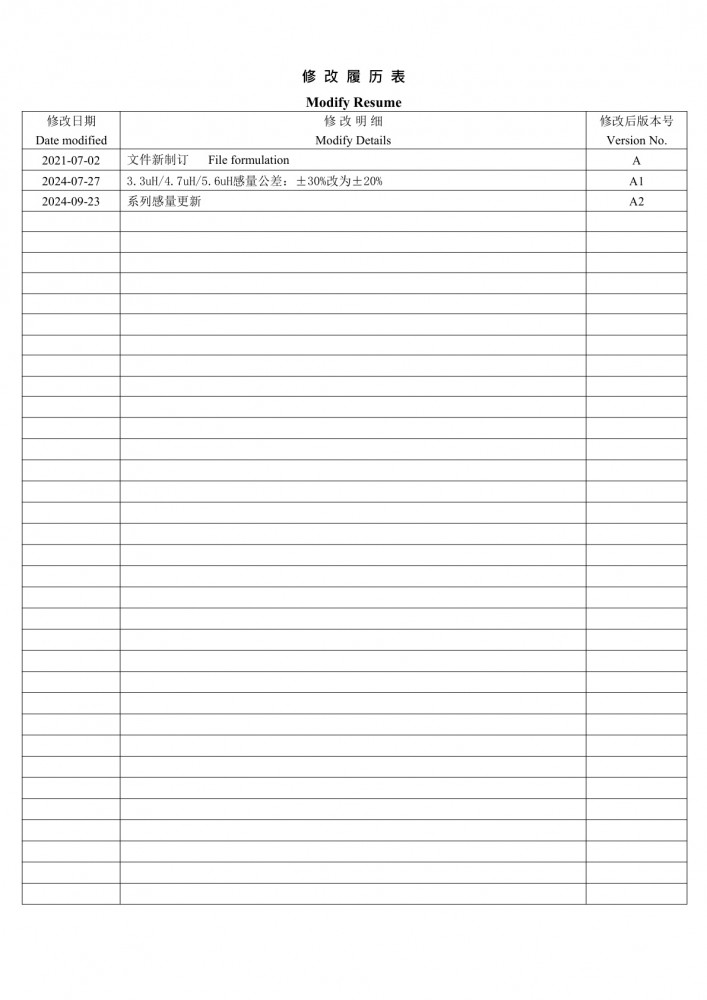 SOREDE specification page 2