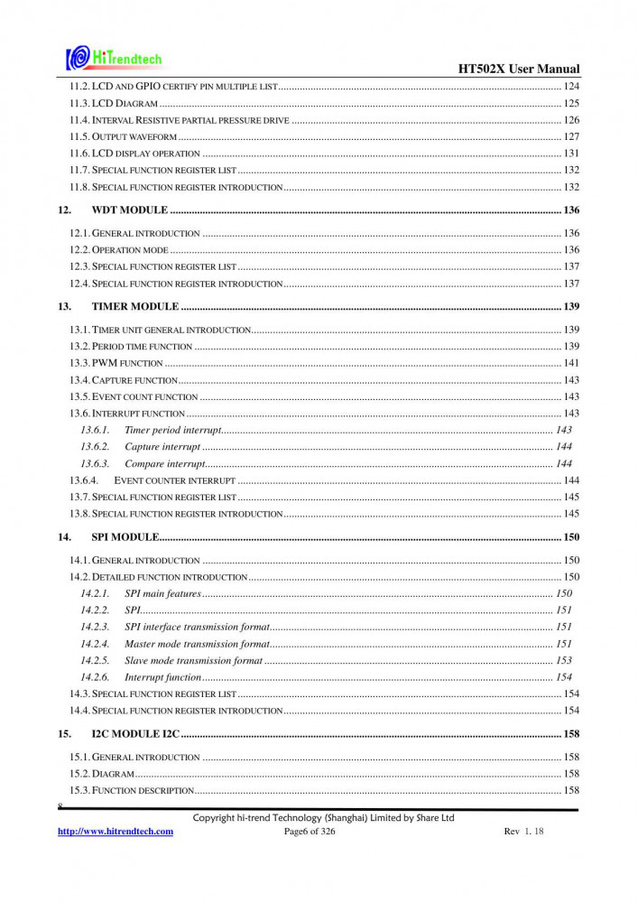 HT5023 documentation page 6