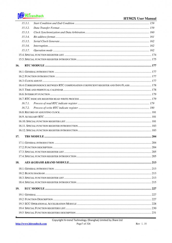 HT5023 documentation page 7