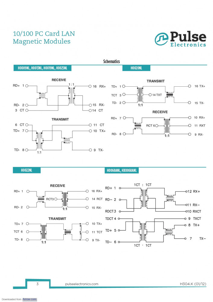 H0013NL datasheet page 3