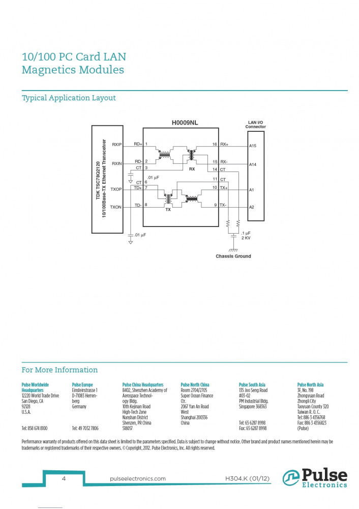 H0013NL datasheet page 4