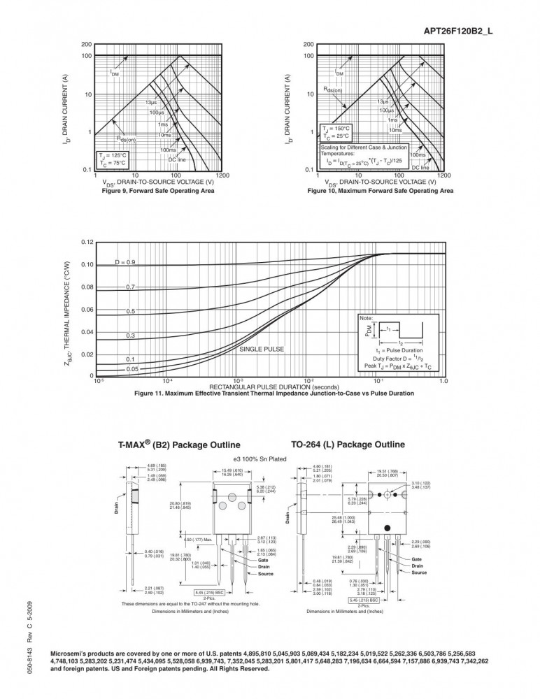 APT26F120L technical document page 4