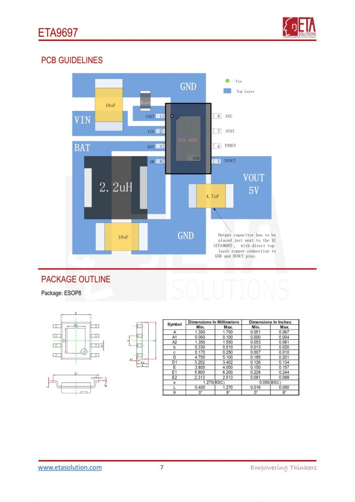 ETA9697E8A datasheet page 7