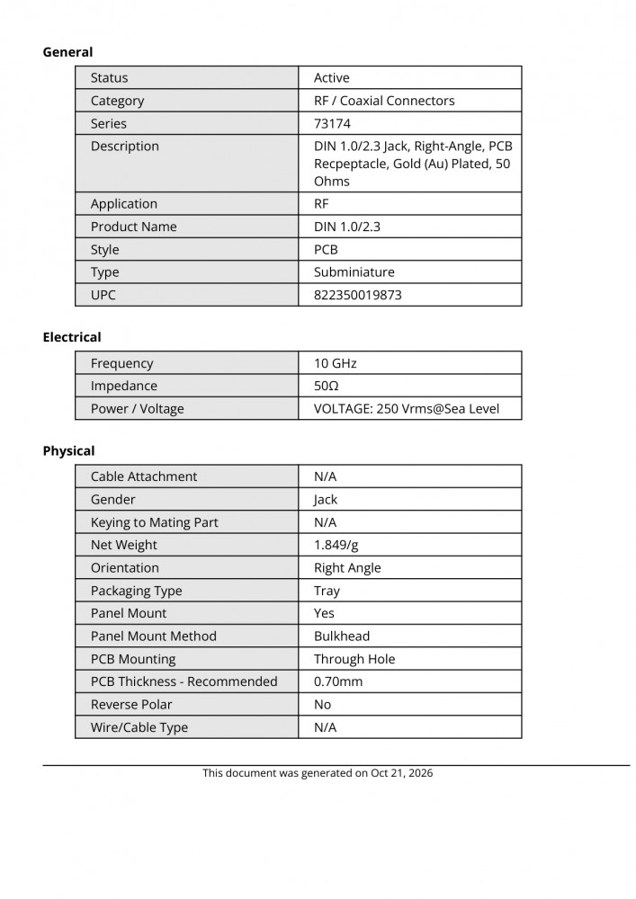 MOLEX 731740530 product document image, page 2