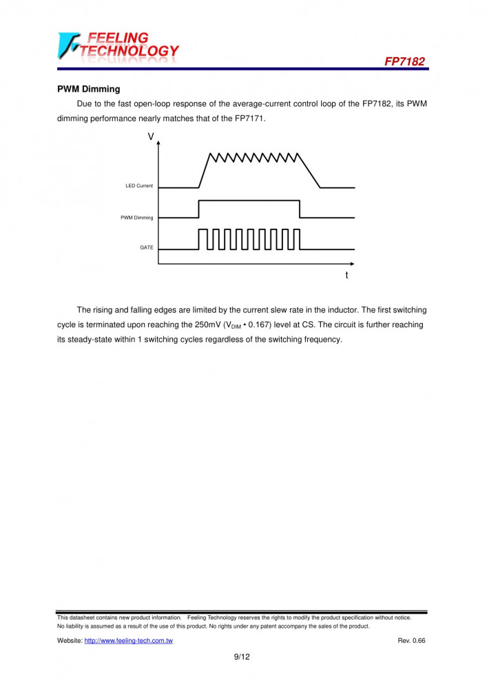 FP7182XR-G1 datasheet page 9