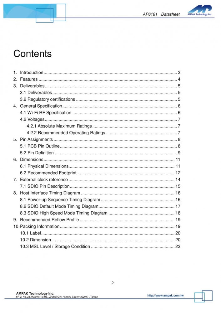 AP6181 datasheet page 4